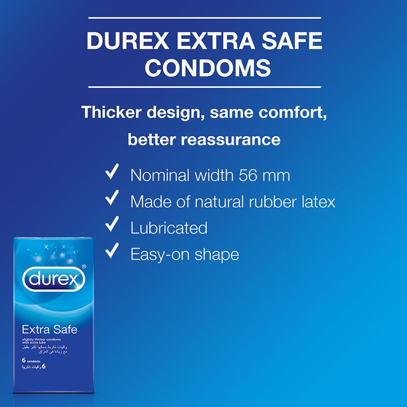 Extra Safe Condoms | Durex ME