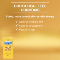 Durex Real Feel Natural Skin Feeling Condom | Durex Arabia