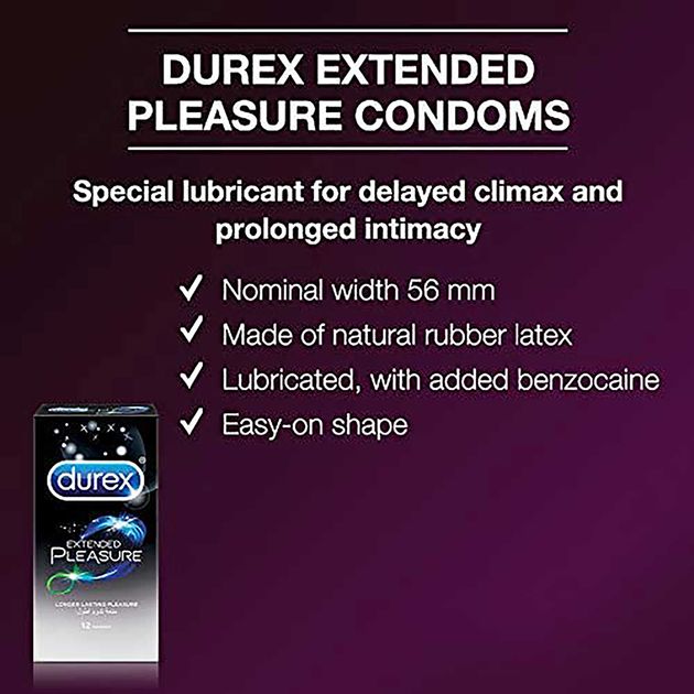 Durex Extra Pleasure Condom Online | Durex Arabia