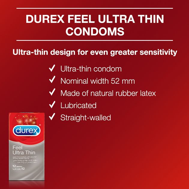 Ultra Thin Feel Condoms | Durex ME